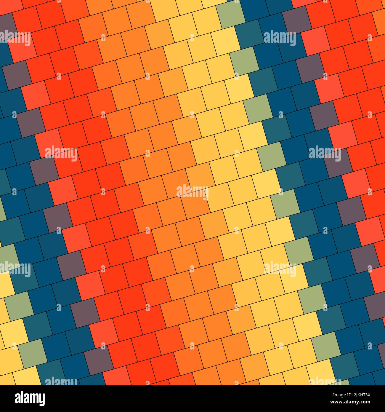 An illustration of an abstract background design with bright colors ...