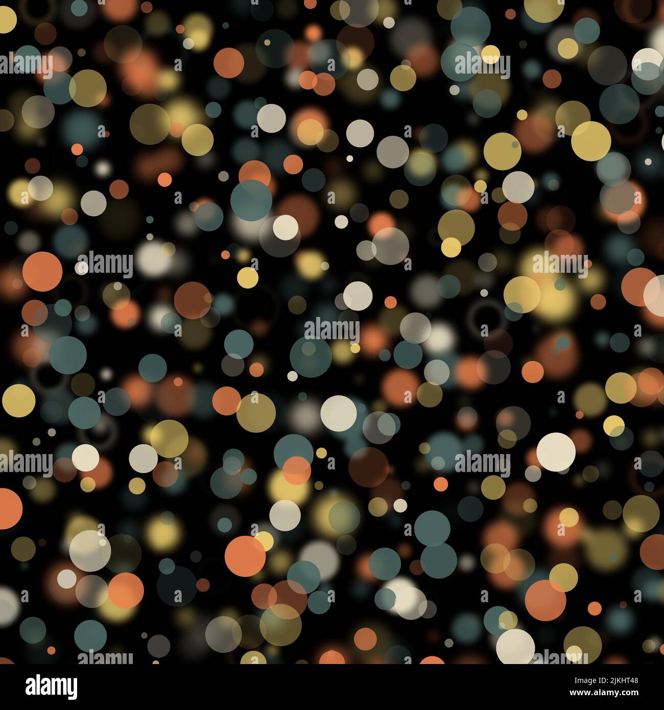 A colorful spotted pattern on a black background for wallpapers Stock ...