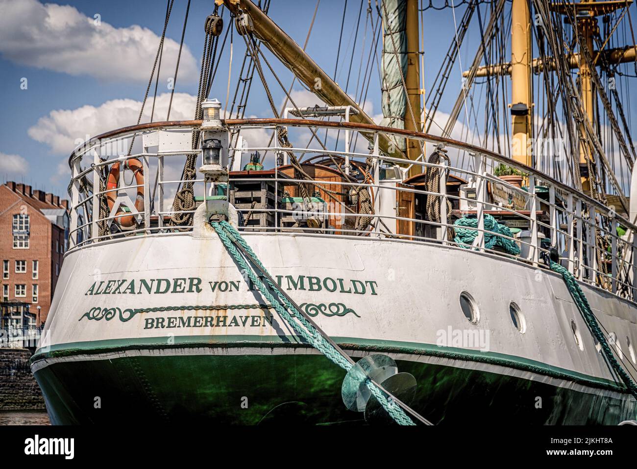 The Alexander von Humboldt ship in Bremen, Germany Stock Photo - Alamy