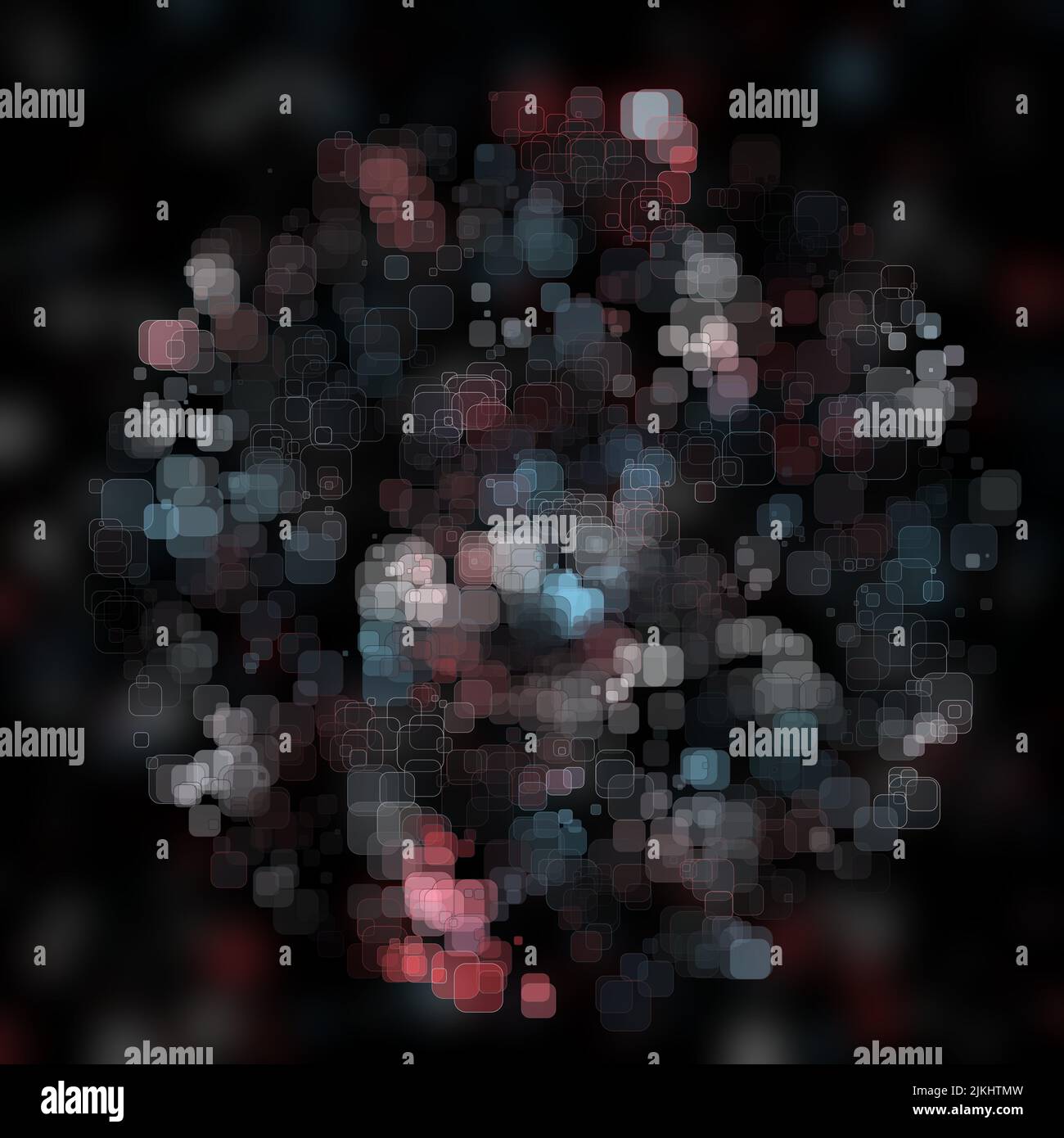 A blurred dark pixel background for wallpapers Stock Photo - Alamy