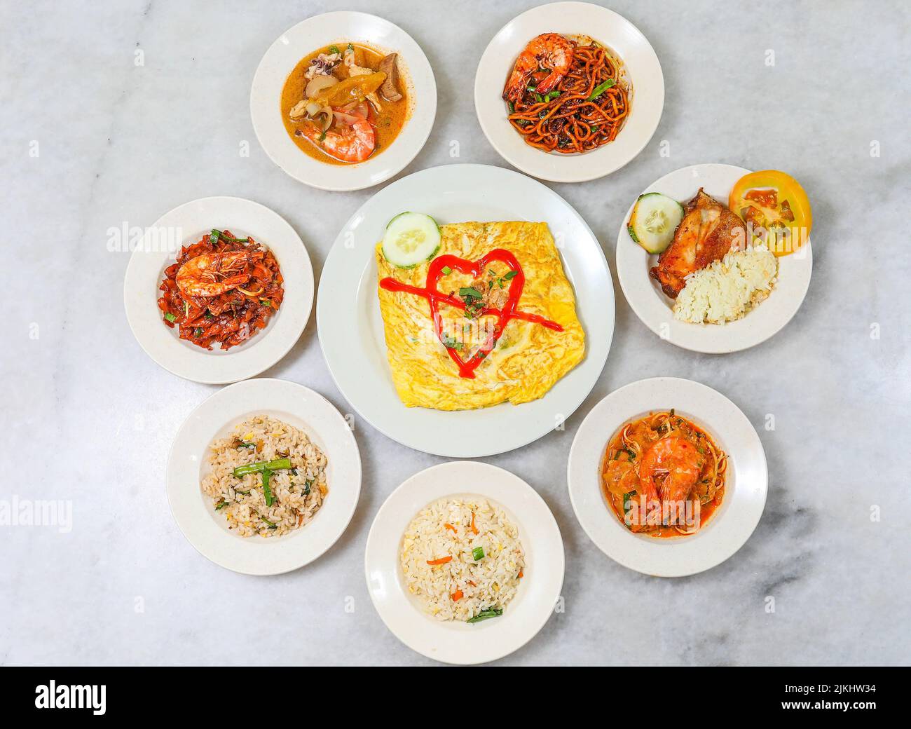 Asian food dishes hi-res stock photography and images - Alamy