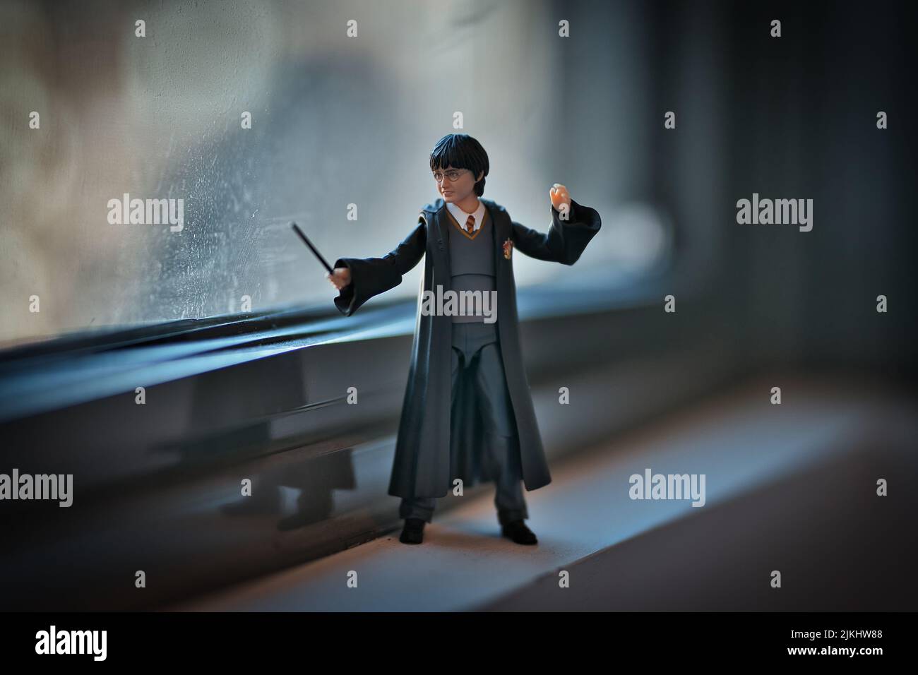 A closeup of a plastic Harry Potter figurine Stock Photo - Alamy