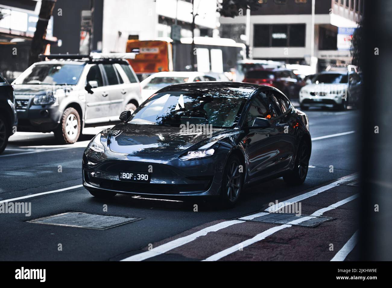 Gray tesla hi-res stock photography and images - Alamy