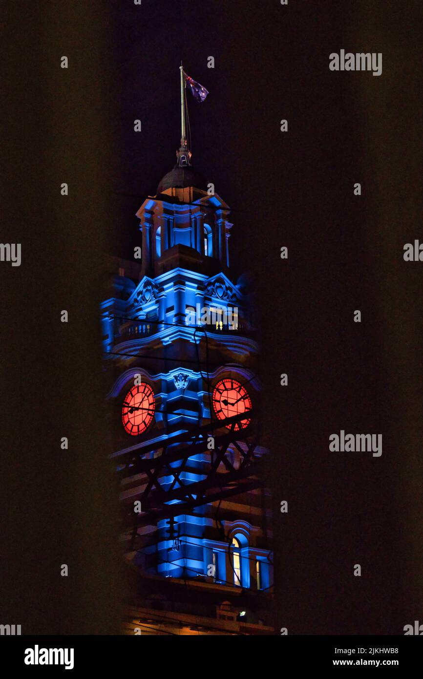 Australia melbourne clock tower old hi-res stock photography and images ...