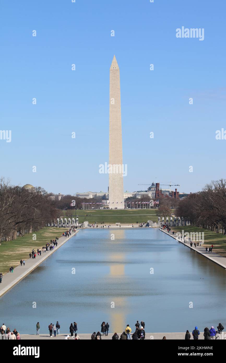 Shot tall monument blue hi-res stock photography and images - Alamy