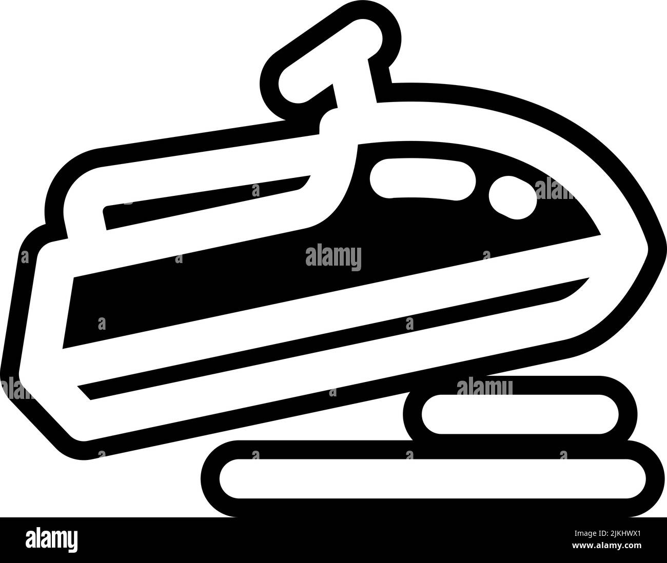 Jet skiing Black and White Stock Photos & Images - Alamy