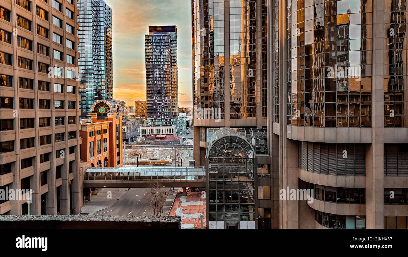 A city view buildings in Calgary, Canada Stock Photo - Alamy