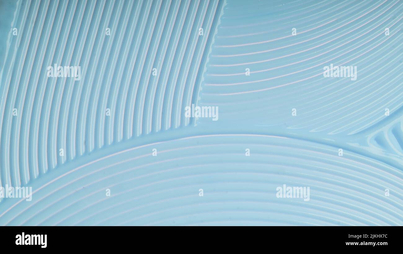 A blue skin care product wavy texture swat Stock Photo - Alamy