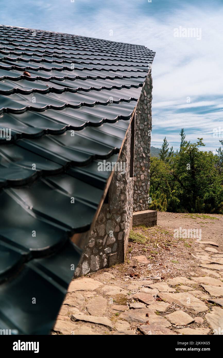 Facade house tiled roof hi-res stock photography and images - Alamy