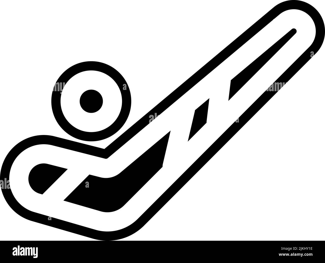 Hockey Puck Icon Black Vector Illustration Stock Vector Image And Art Alamy