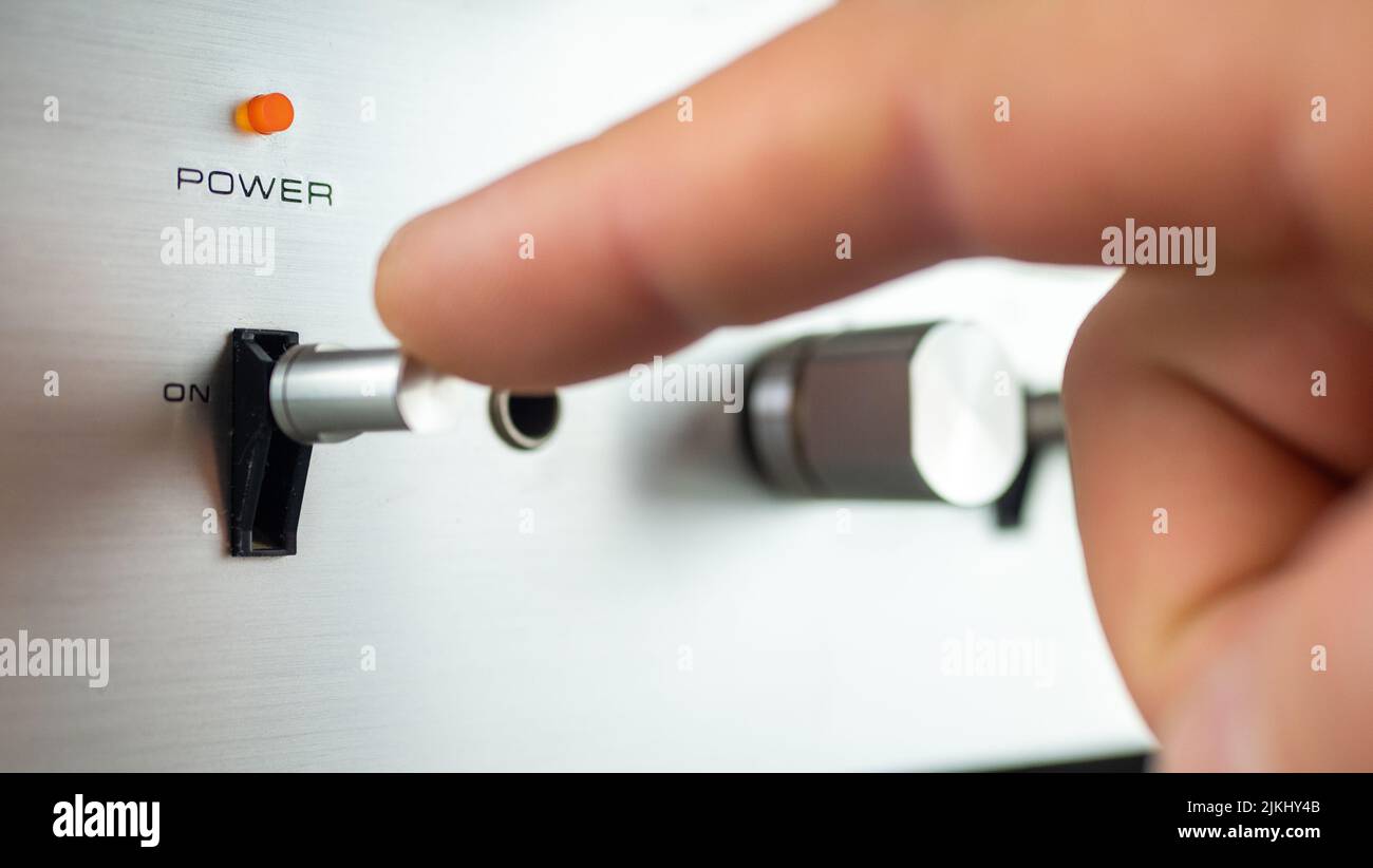 Electronic momentary switch hi-res stock photography and images - Alamy