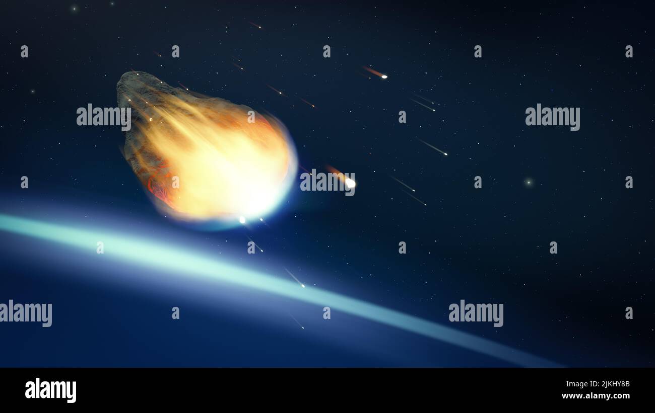 Abstract illustration impact 3d rendering hi-res stock photography and ...