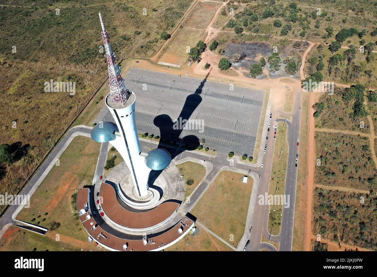 A beautiful view of the Digital TV Tower located near the city of ...