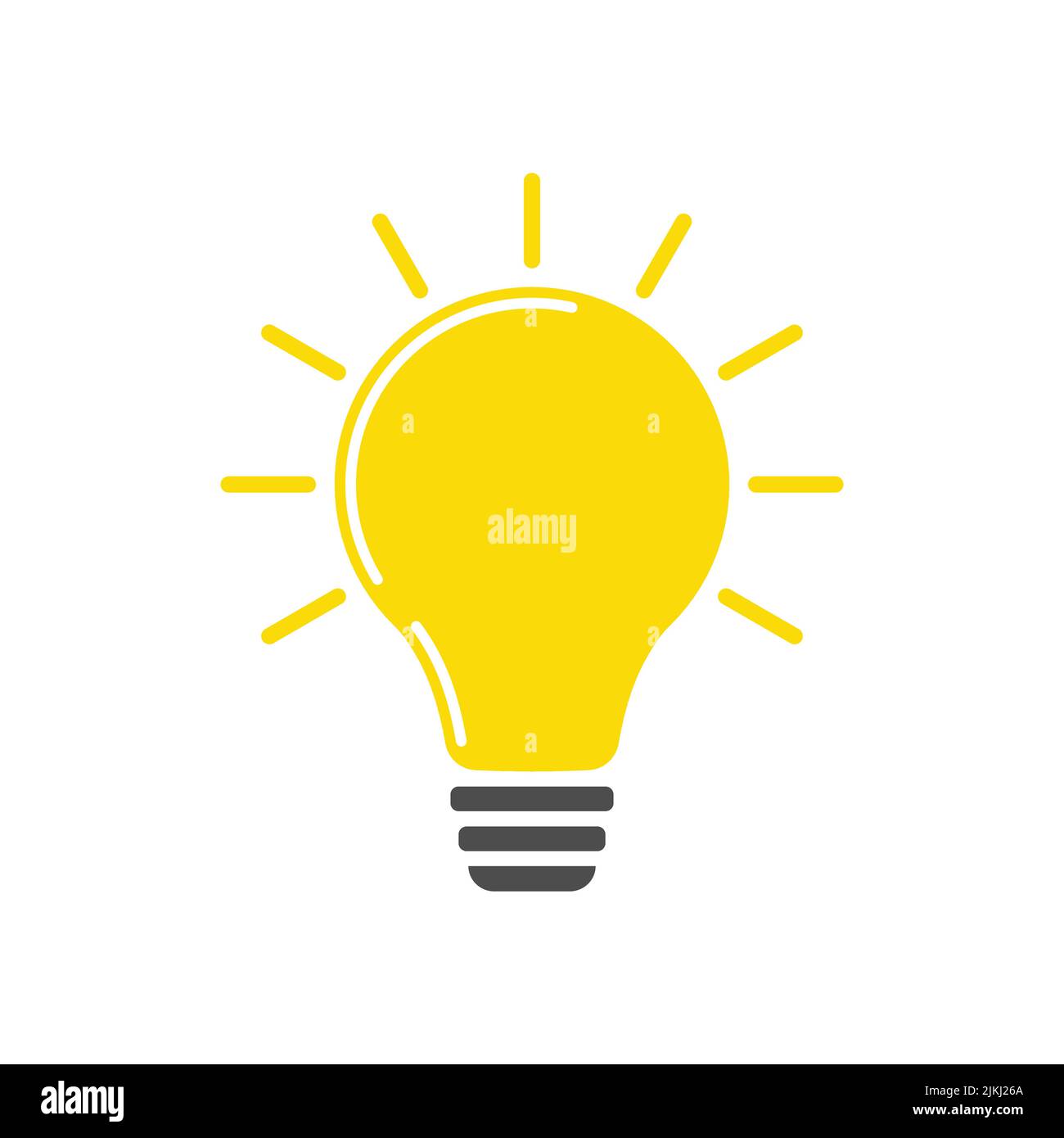 Light bulb icon. Idea sign Stock Vector Image & Art - Alamy