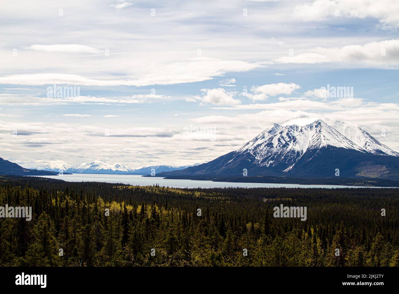 The Atlin mountain in British Columbia Stock Photo - Alamy