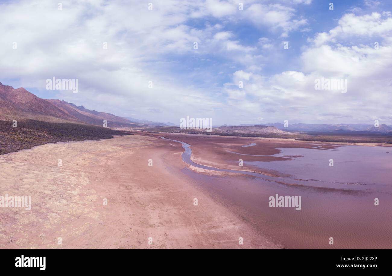 A beautiful shot of the Verde River and its Tributaries in Sedona Verde ...