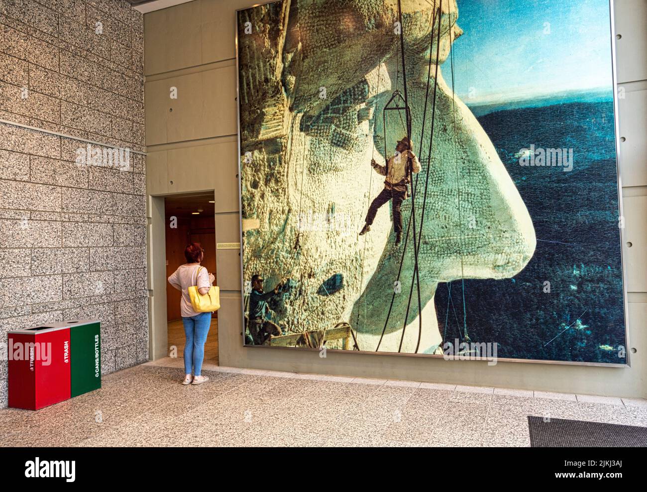 Lincoln borglum visitor center hi-res stock photography and images - Alamy