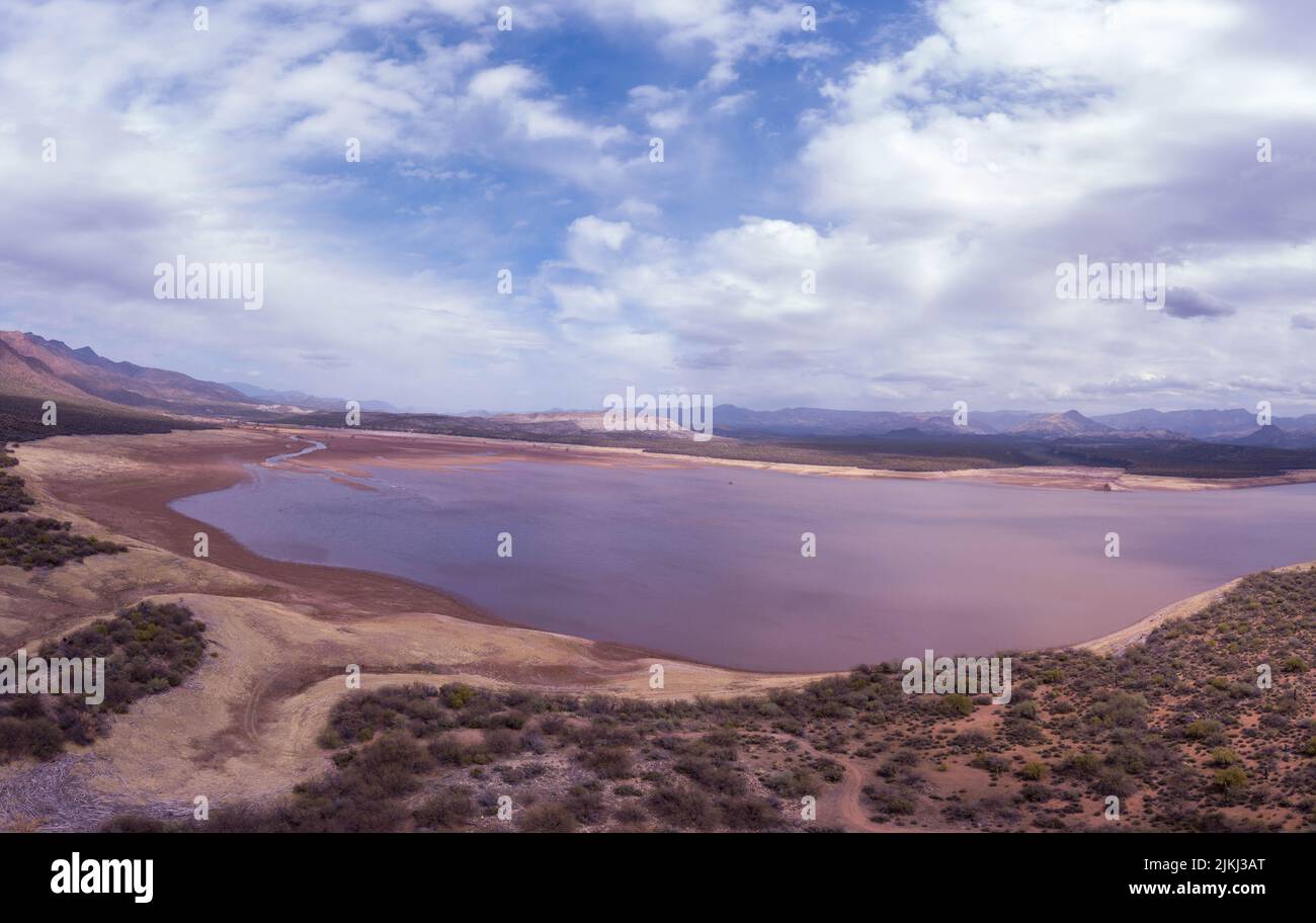 A beautiful shot of the Verde River and its Tributaries in Sedona Verde ...