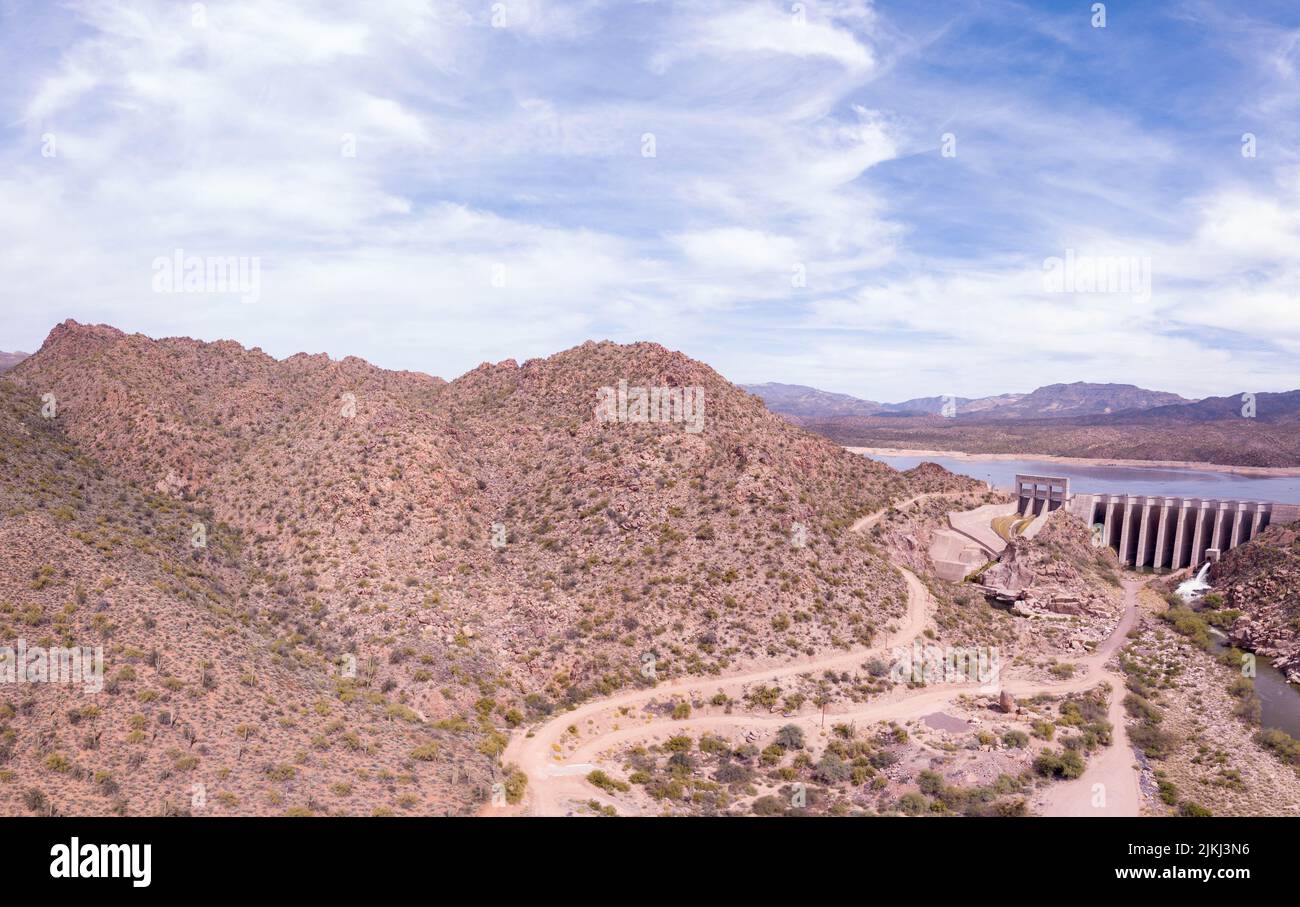 A beautiful shot of the Verde River and its Tributaries in Sedona Verde ...