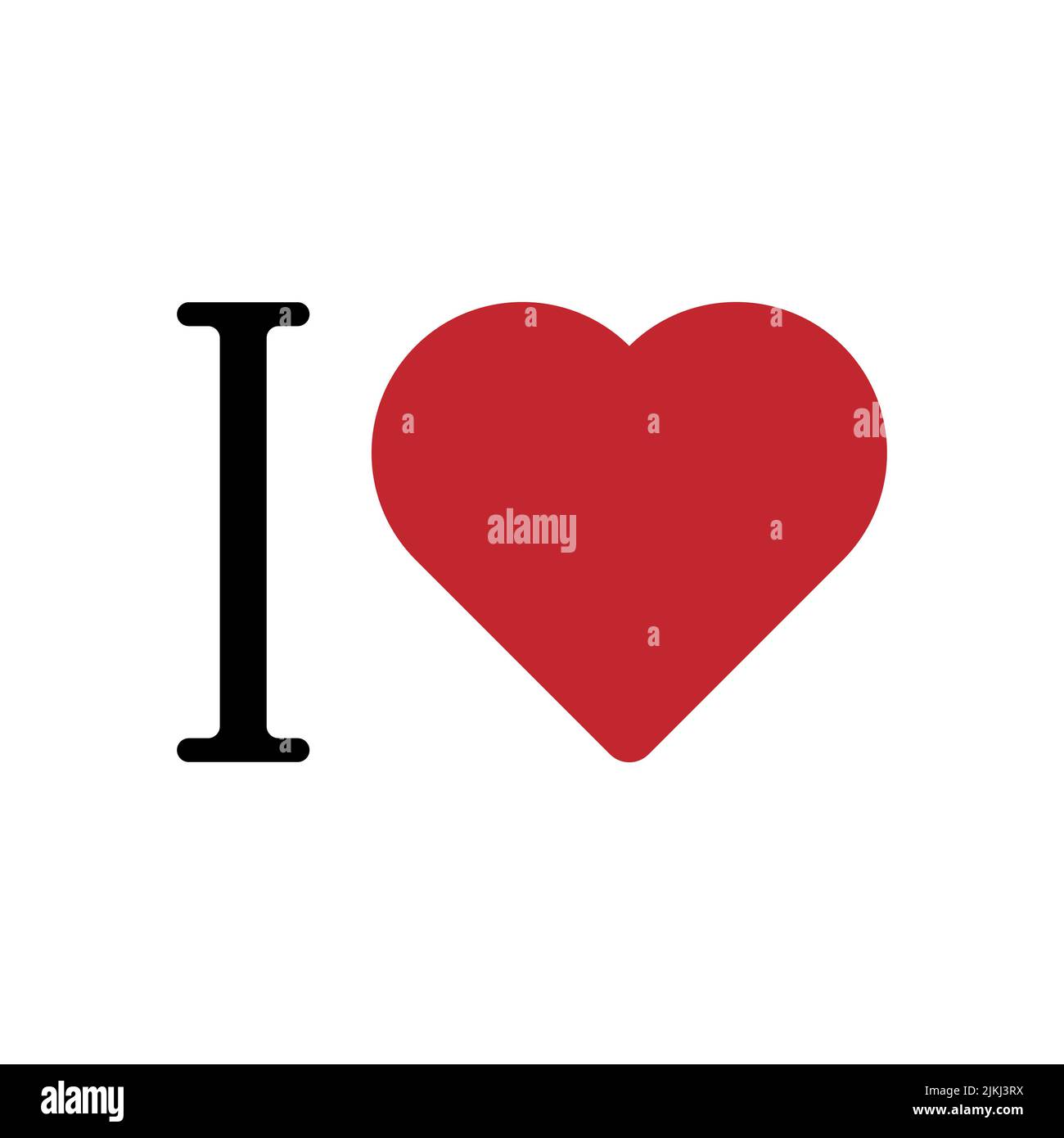I love vector. I love icon logo Stock Vector Image & Art - Alamy