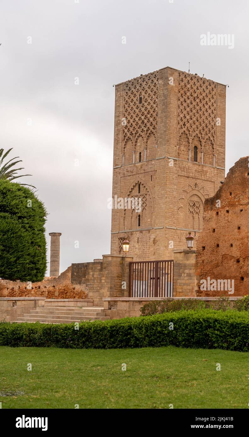 Hassan Tower in Rabat in Morocco Stock Photo - Alamy