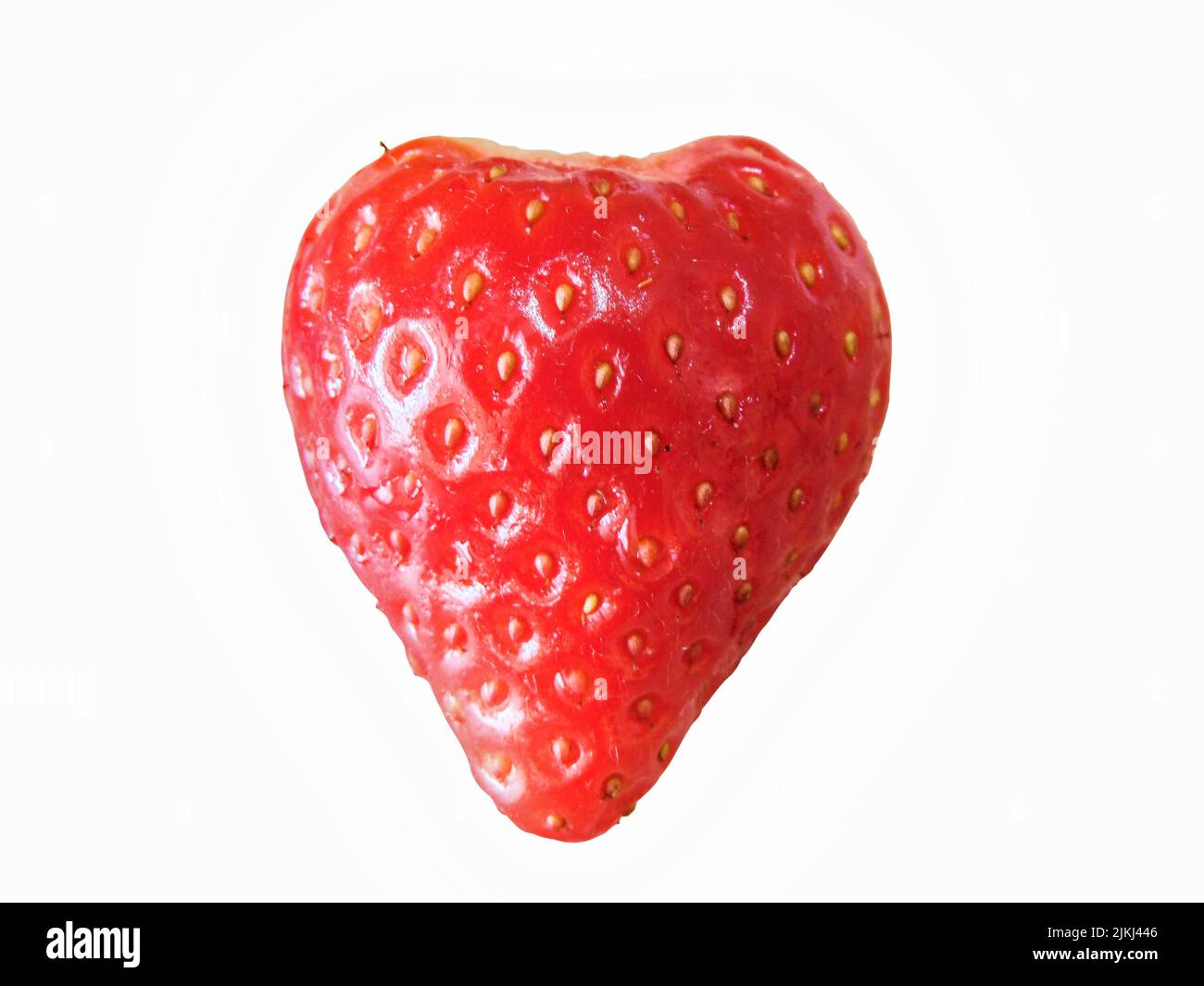 strawberry isolated on white background Stock Photo - Alamy
