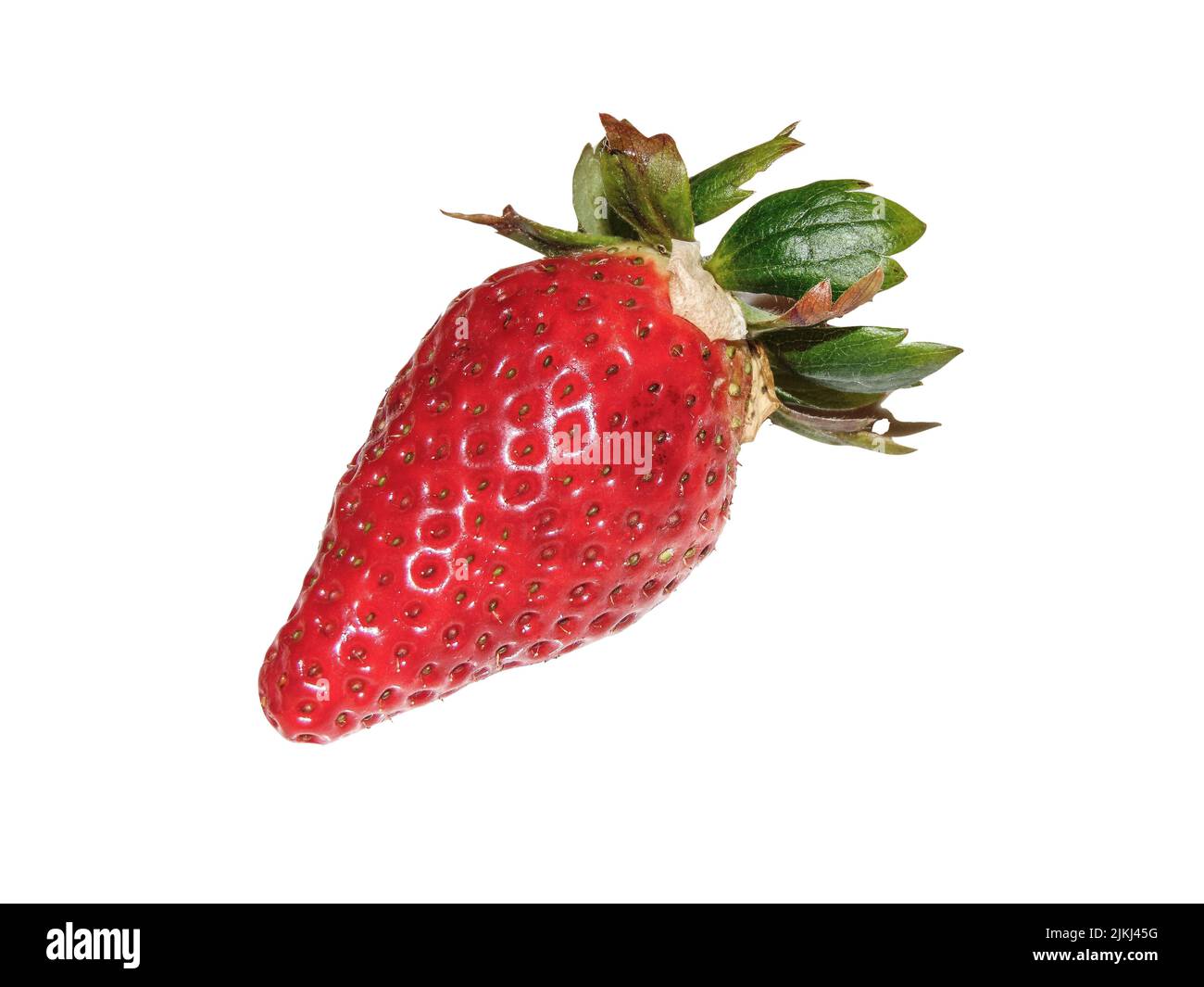 strawberry isolated on white background Stock Photo - Alamy