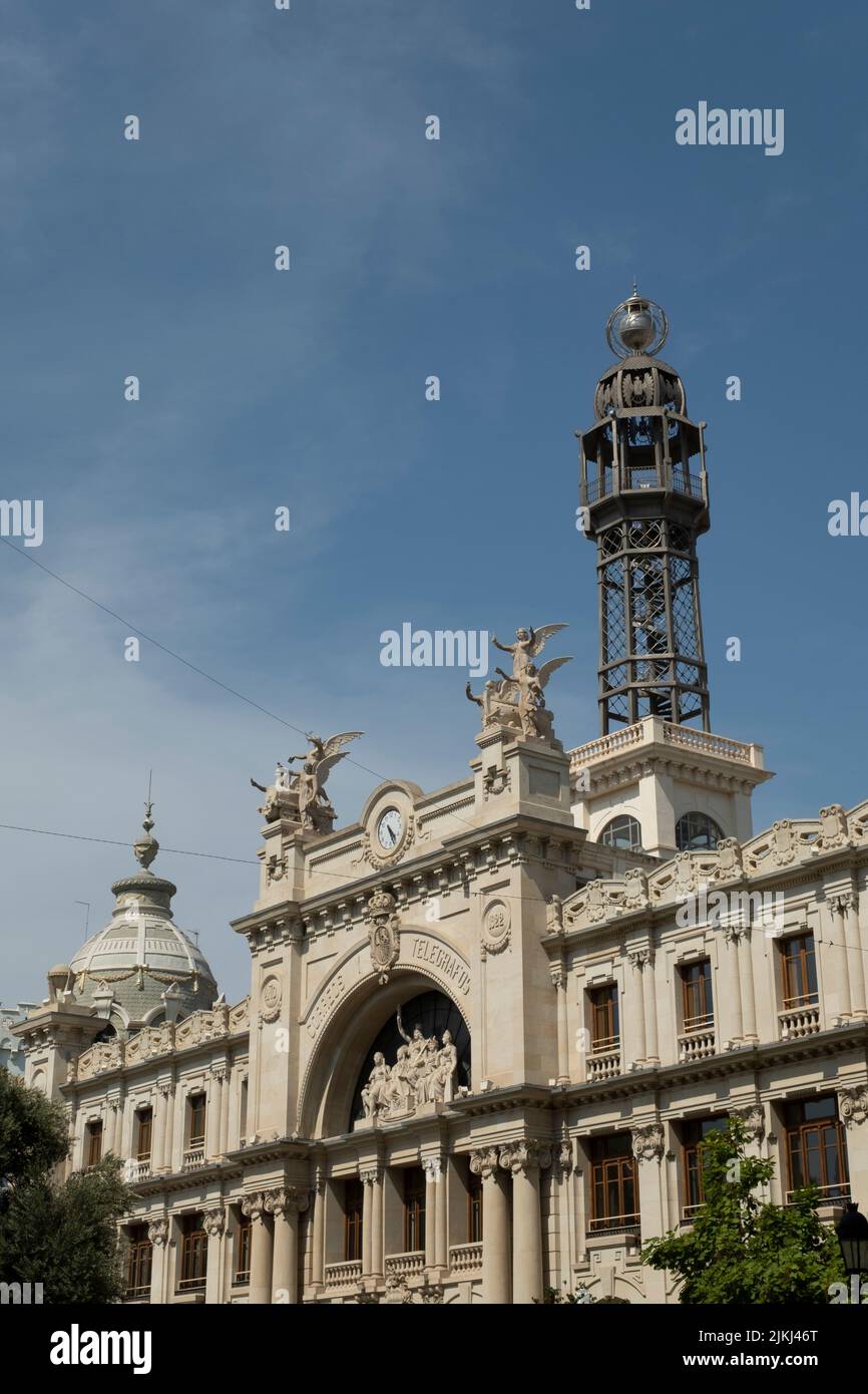 The Post Office Building (Correos) aka Post and Telegraph Palace of ...