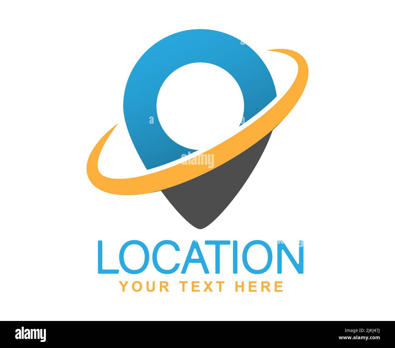 Locations. Vector design template for logos and creative ideas. Flat ...