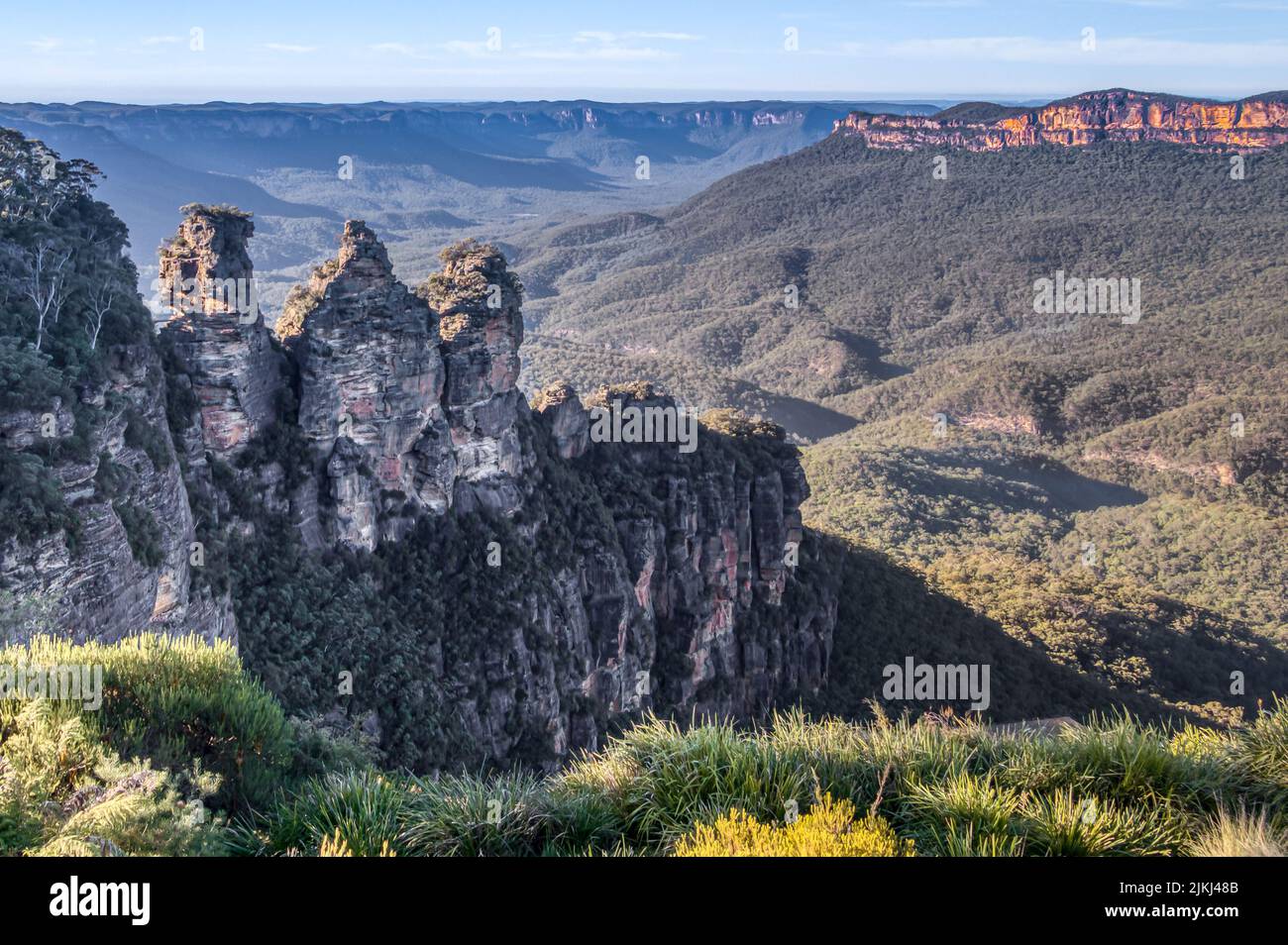 A beautiful Blue mountains in the National park of Sydney, Australia ...
