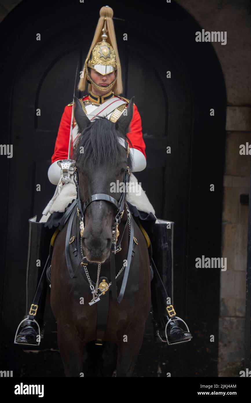 British royal guard helmet hi-res stock photography and images - Alamy