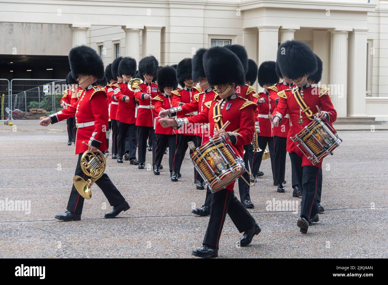 Great Britain, England, London, Royal Guard soldiers, Wellington ...