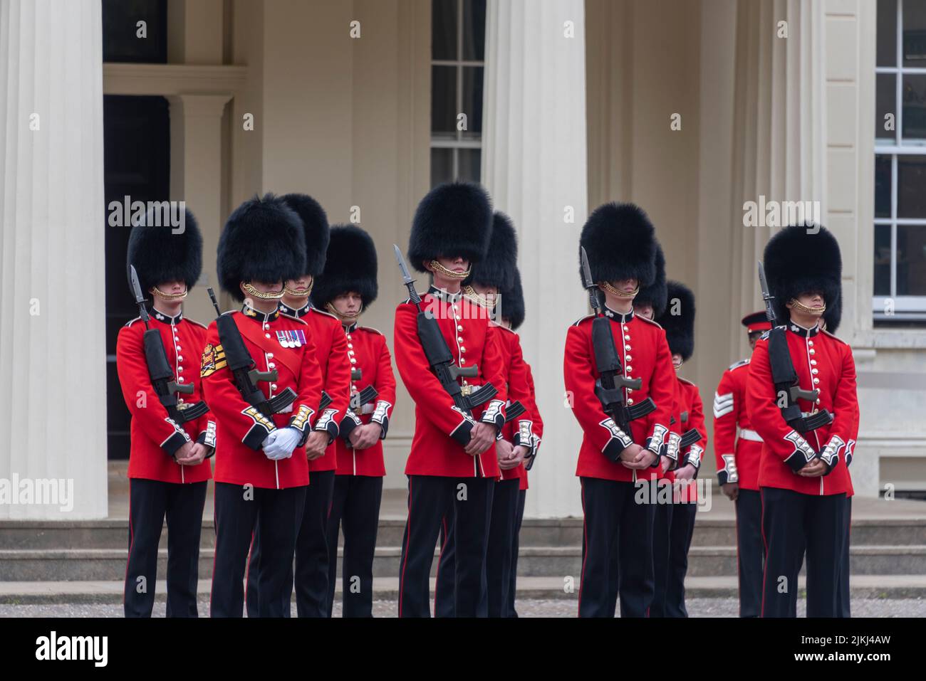 Great Britain, England, London, Royal Guard soldiers, Wellington ...