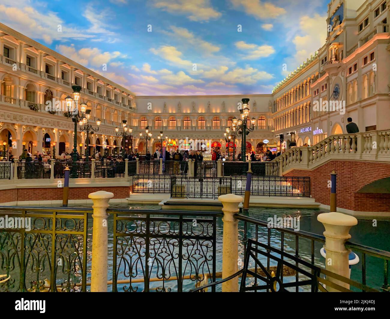 The buildings in Las Vegas at the Strip Stock Photo - Alamy