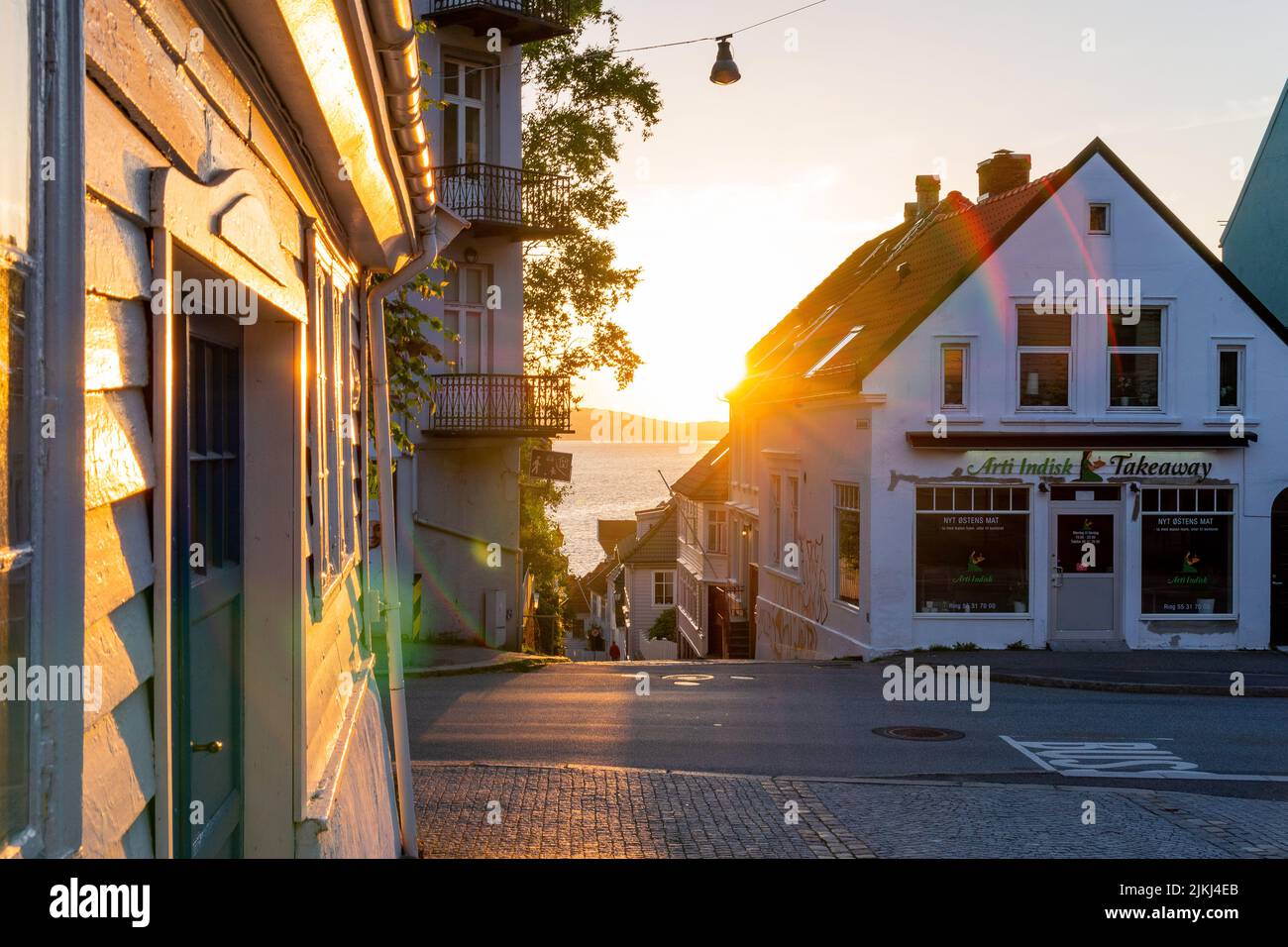 Sunset bergen hi-res stock photography and images - Alamy