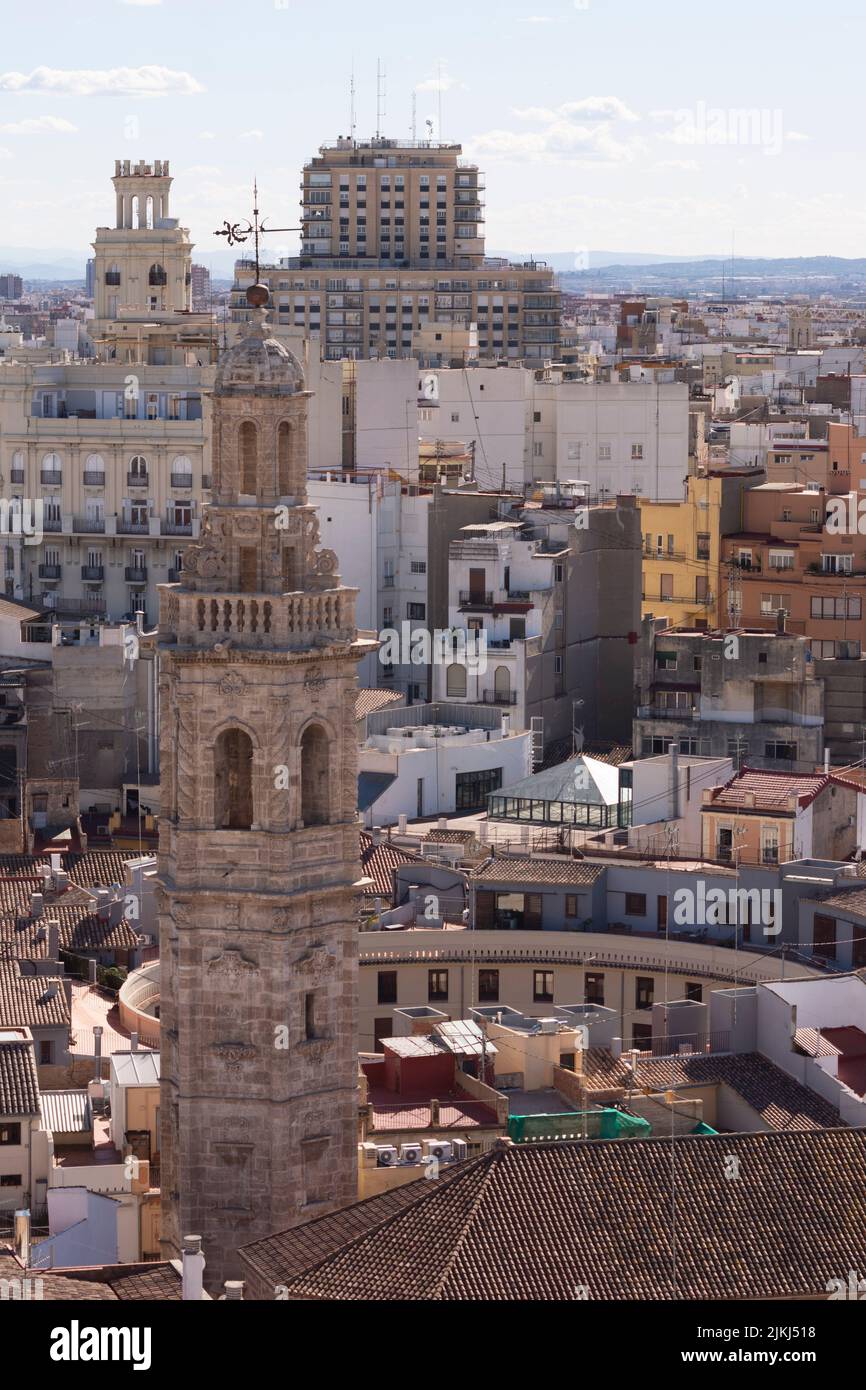 Santa Catalina tower (Baroque Bell tower from 17th cent. by Juan ...
