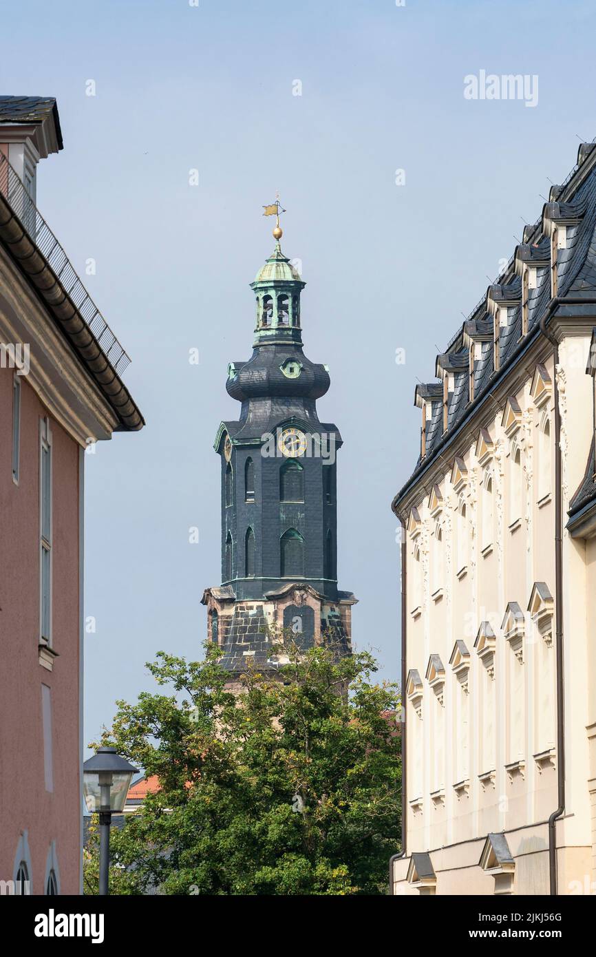 House of frau von stein with castle tower hi-res stock photography and ...
