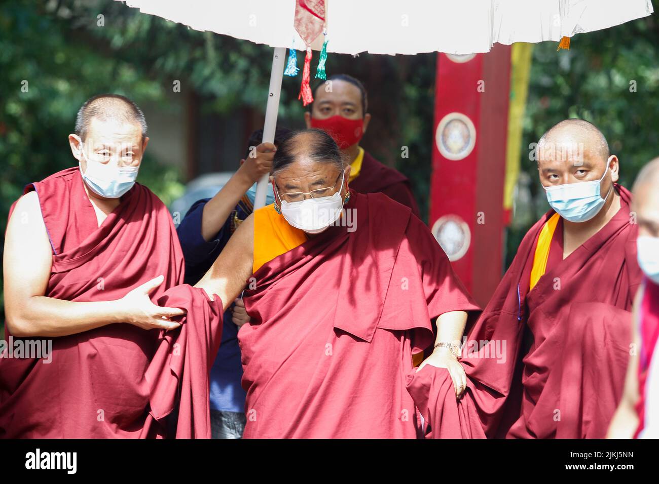 The Second European Sakya Monlam in Paris Stock Photo - Alamy