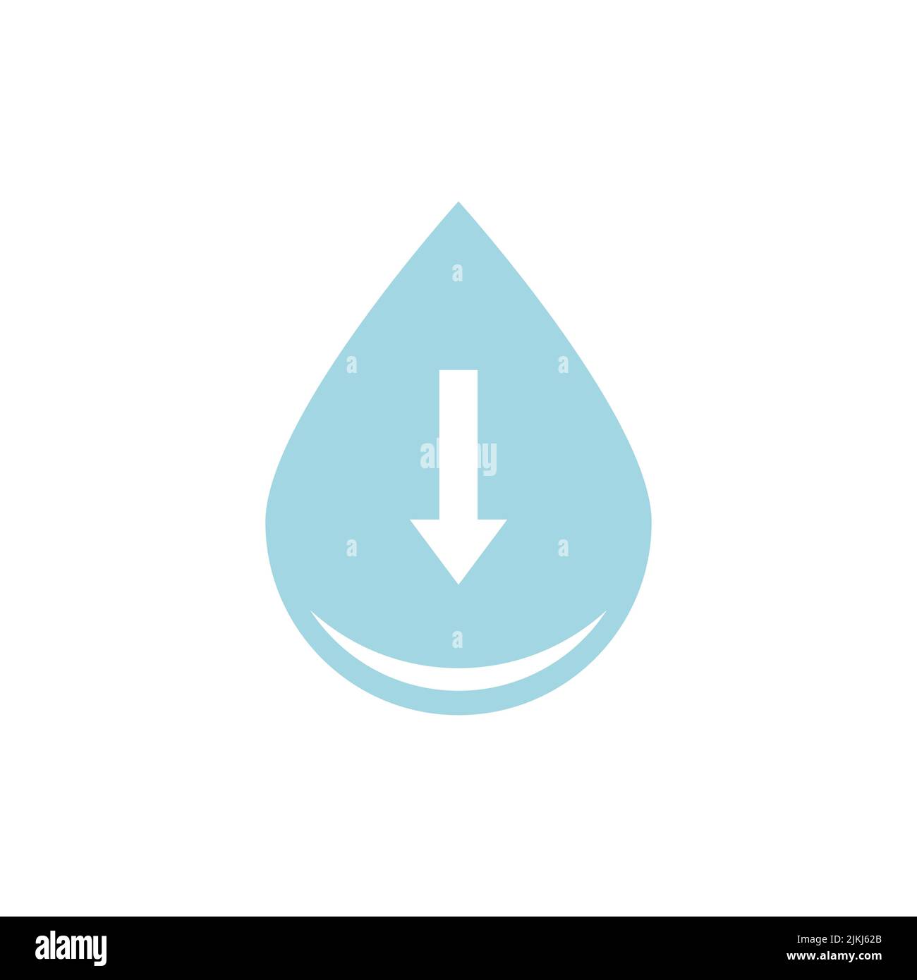 Low water level vector icon Stock Vector Image & Art - Alamy
