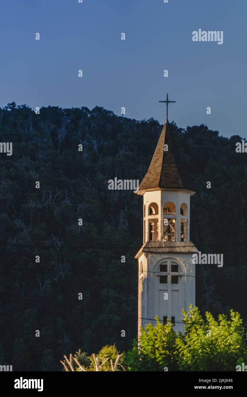 Old historic rural church tower architecture hi-res stock photography ...