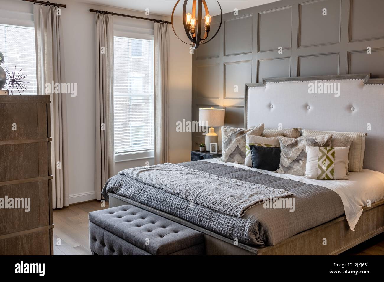 Modern House Interior Master Bedroom