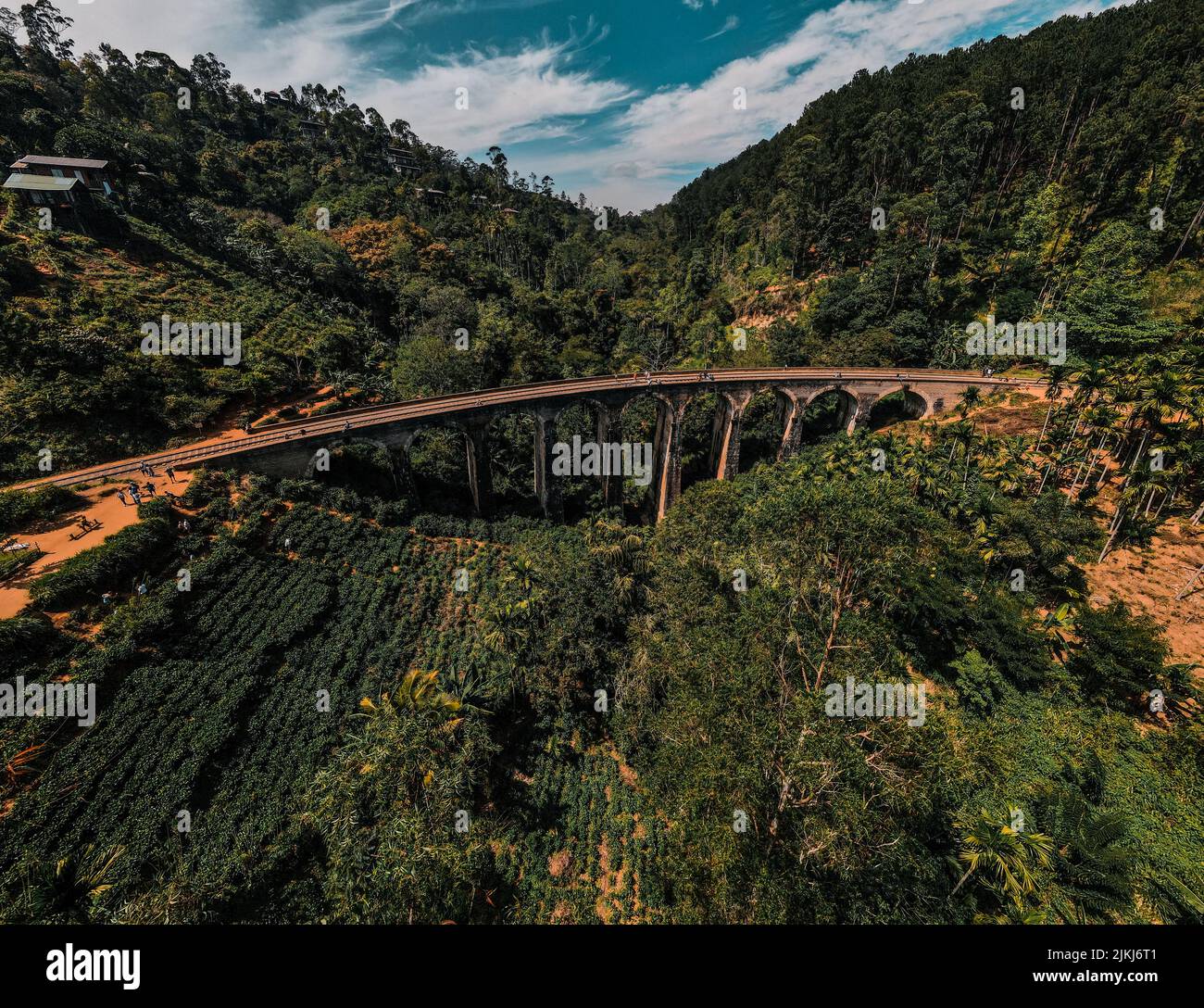 Aerial view ella nine arch hi-res stock photography and images - Alamy