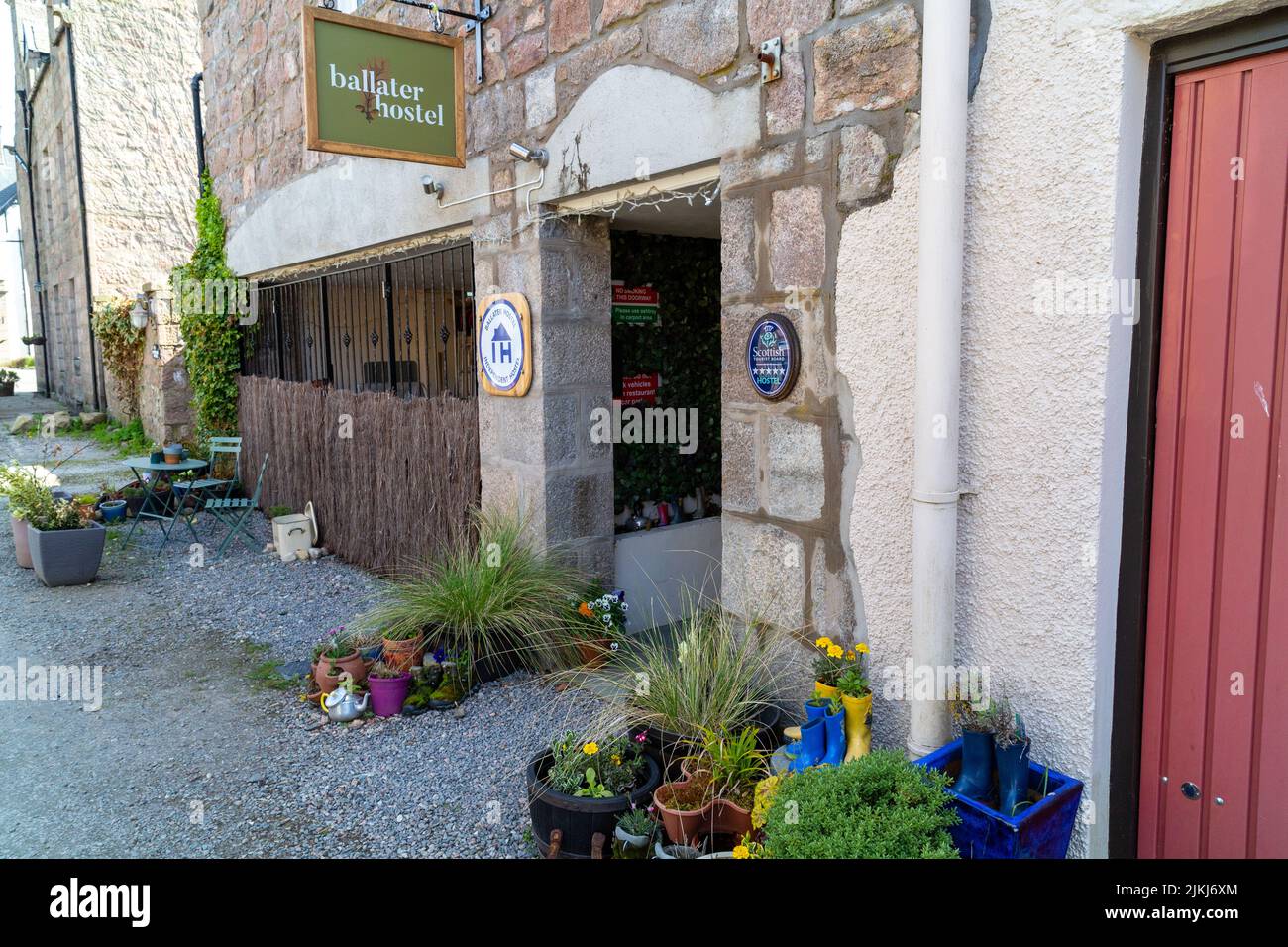 The city of Ballater in the Scottish Highland, UK Stock Photo - Alamy