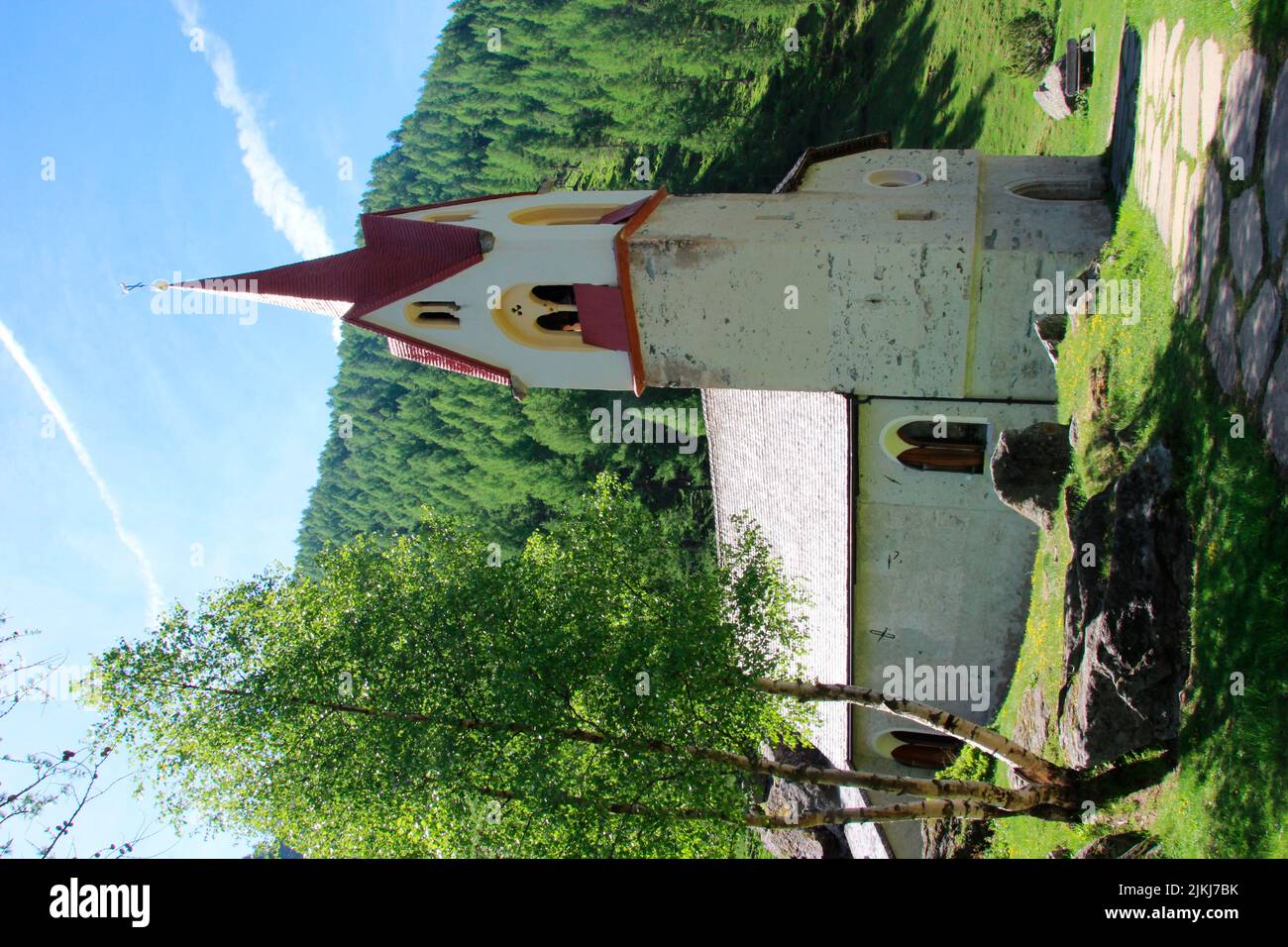 Prettau, Ahrntal, Province of Bolzano, South Tyrol, Italy. The Holy ...