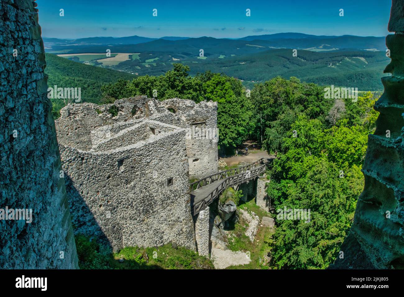 Uhrovec castle ruins hi-res stock photography and images - Alamy