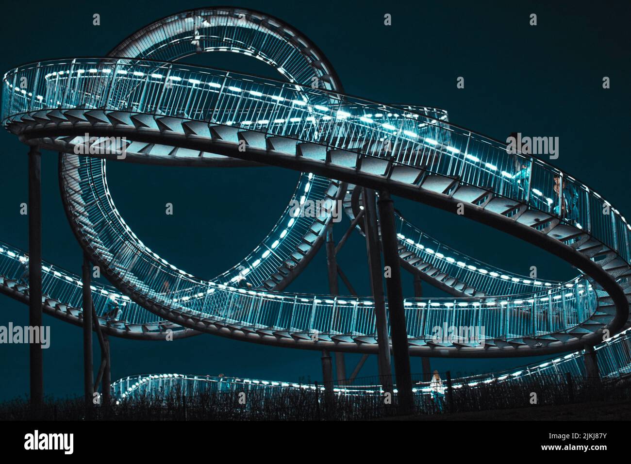 The Tiger & Turtle stroller coaster in Angerpark, Duisburg, Germany ...