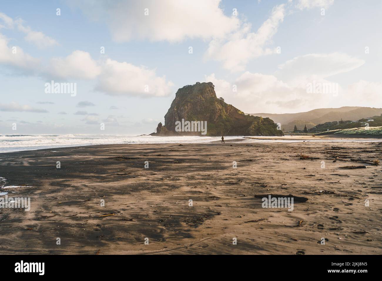 Piha beach hi-res stock photography and images - Alamy
