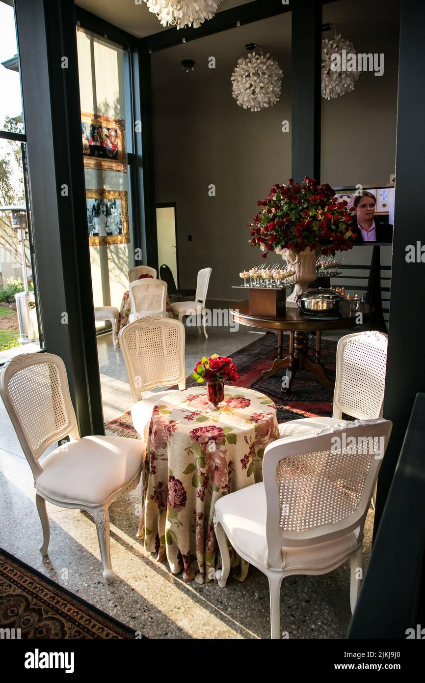 Johannesburg, South Africa - May 5, 2015: Interior Decor at British ...