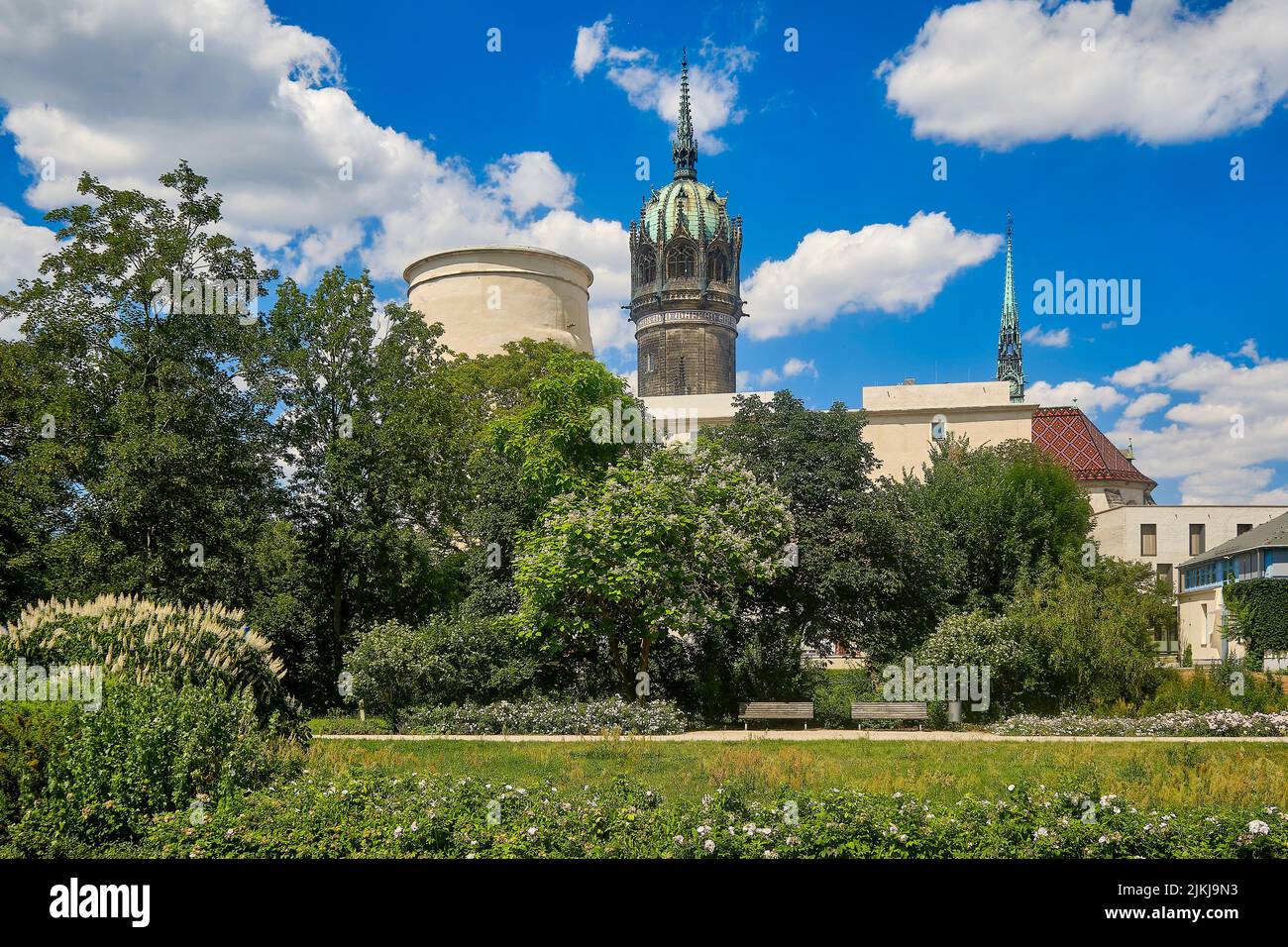 Castle church wittenberg hi-res stock photography and images - Alamy