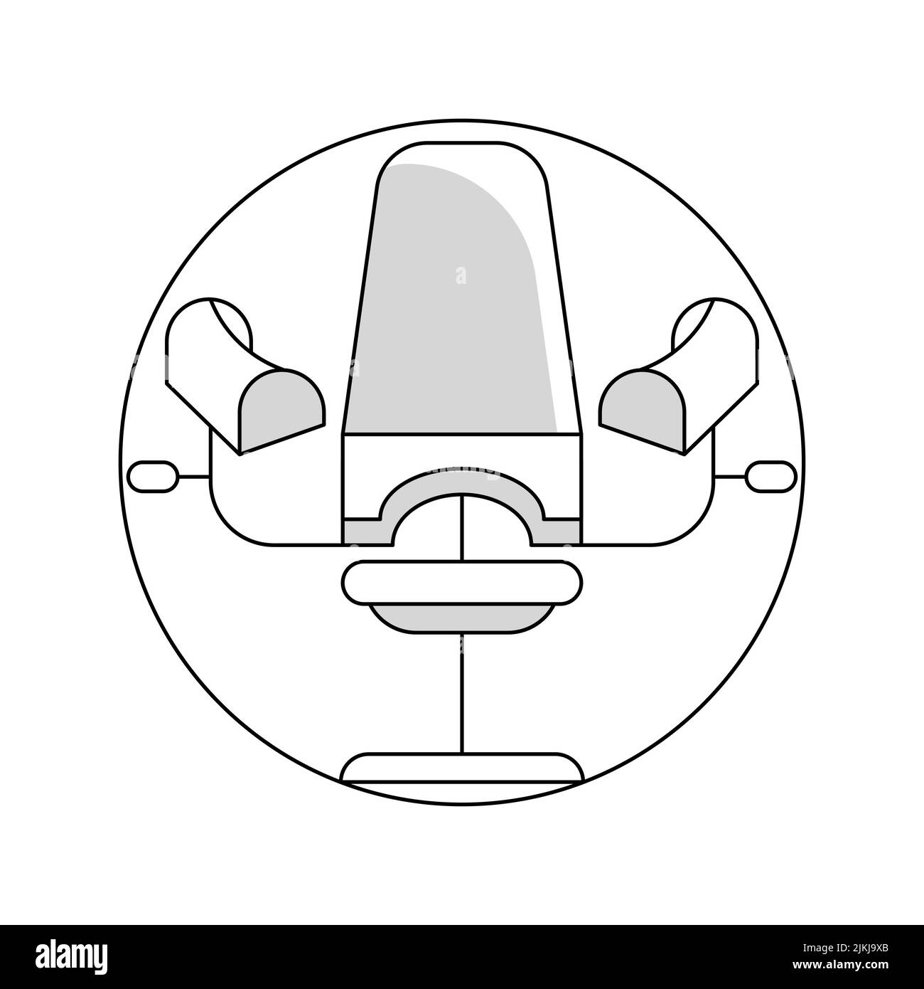 Icon gynecology uterus Black and White Stock Photos & Images - Alamy